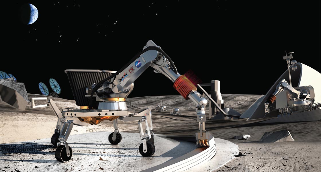 Nasa Moon Structures Photos